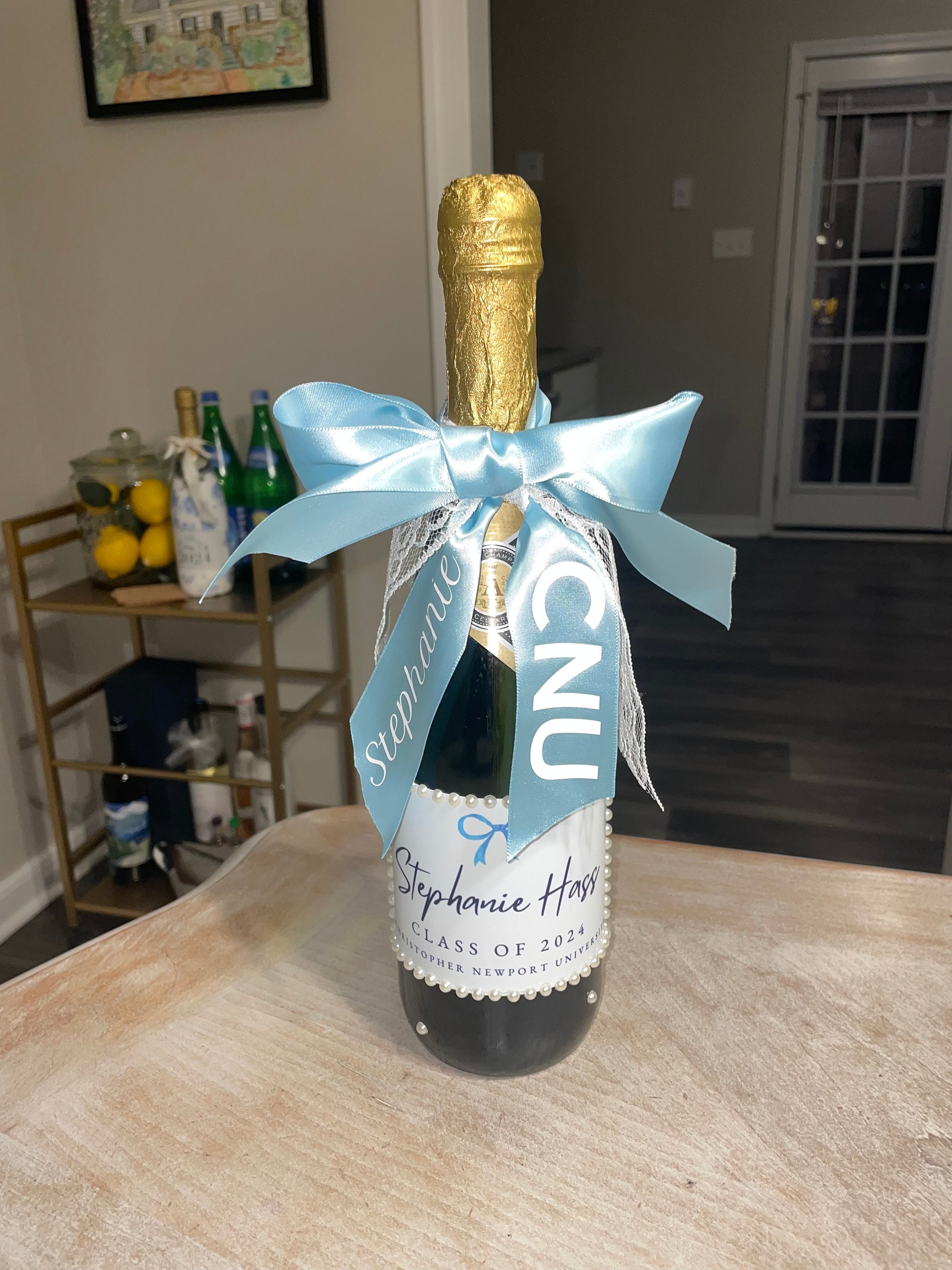 Graduation Wine Label | Custom Wine Label | Congrats Graduate ...