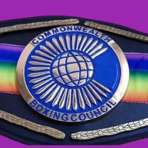 COMMONWEALTH BOXING COUNCIL Championship Title Belt - Etsy