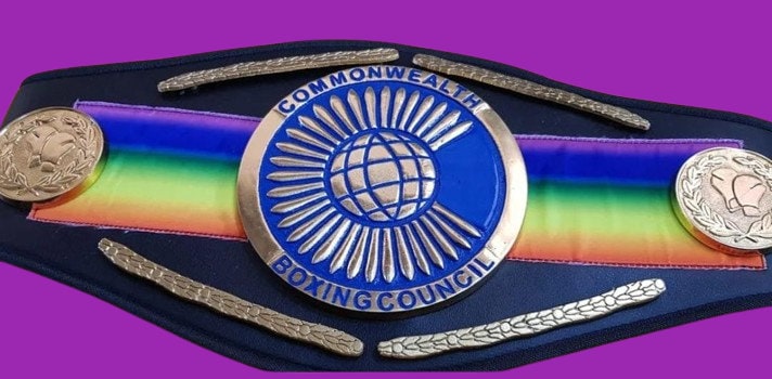 COMMONWEALTH BOXING COUNCIL Championship Title Belt - Etsy