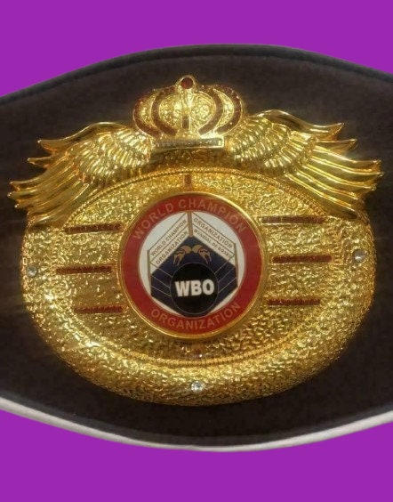 WORLD BOXING ORGANIZATION Championship Title Belt - Etsy