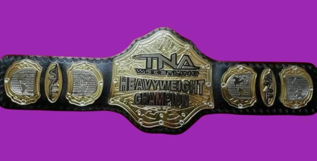 TNA WRESTLING CHAMPIONSHIP Title Belt - Etsy