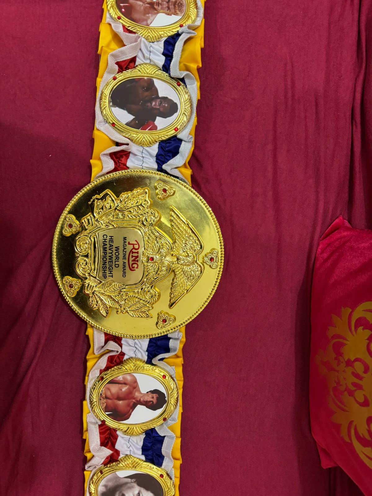 ROCKY BALBOA RING Magazine Heavyweight Championship Title Belt - Etsy