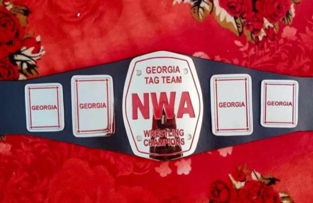 NWA GEORGIA TAG Team Championship Belt - Etsy