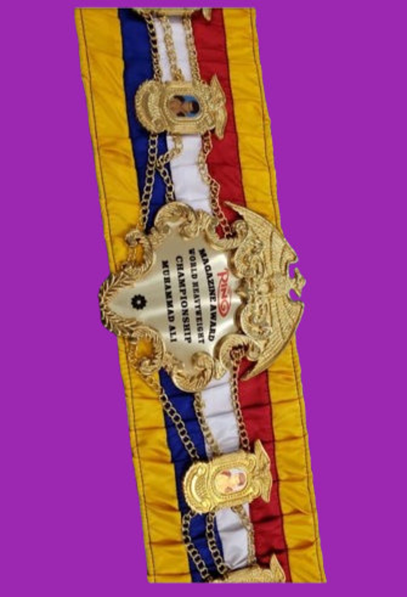 Muhammad Ali Ring Magazine Award Championship Title Belt - Etsy