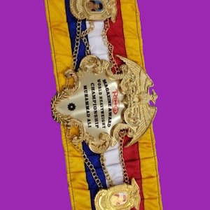Muhammad Ali Ring Magazine Award Championship Title Belt - Etsy