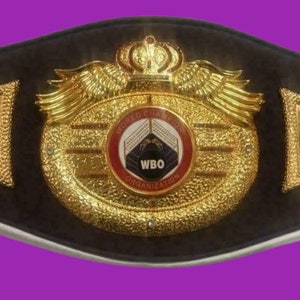 WORLD BOXING ORGANIZATION Championship Title Belt - Etsy
