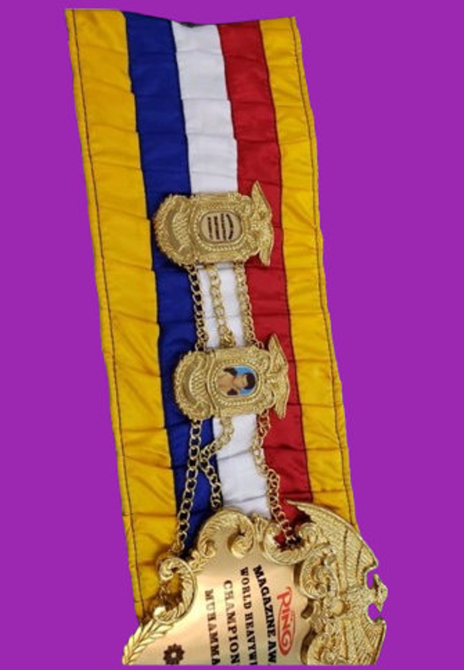 Muhammad Ali Ring Magazine Award Championship Title Belt - Etsy