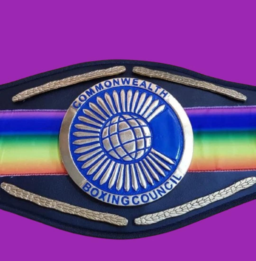 COMMONWEALTH BOXING COUNCIL Championship Title Belt - Etsy