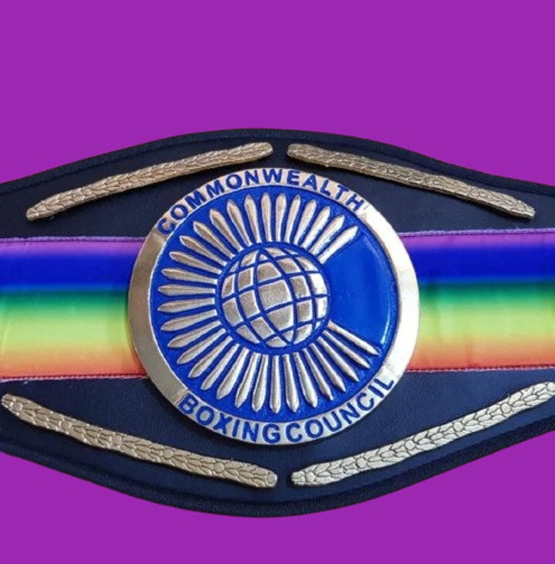 COMMONWEALTH BOXING COUNCIL Championship Title Belt - Etsy