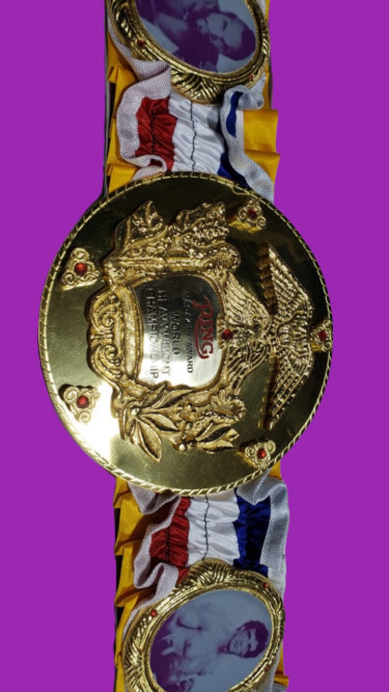 ROCKY BALBOA RING Magazine Heavyweight Championship Title Belt - Etsy