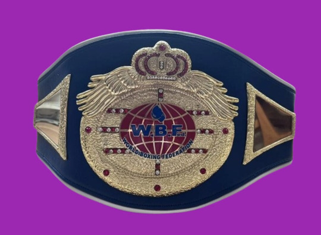 WORLD BOXING FEDERATION Championship Title Belt - Etsy