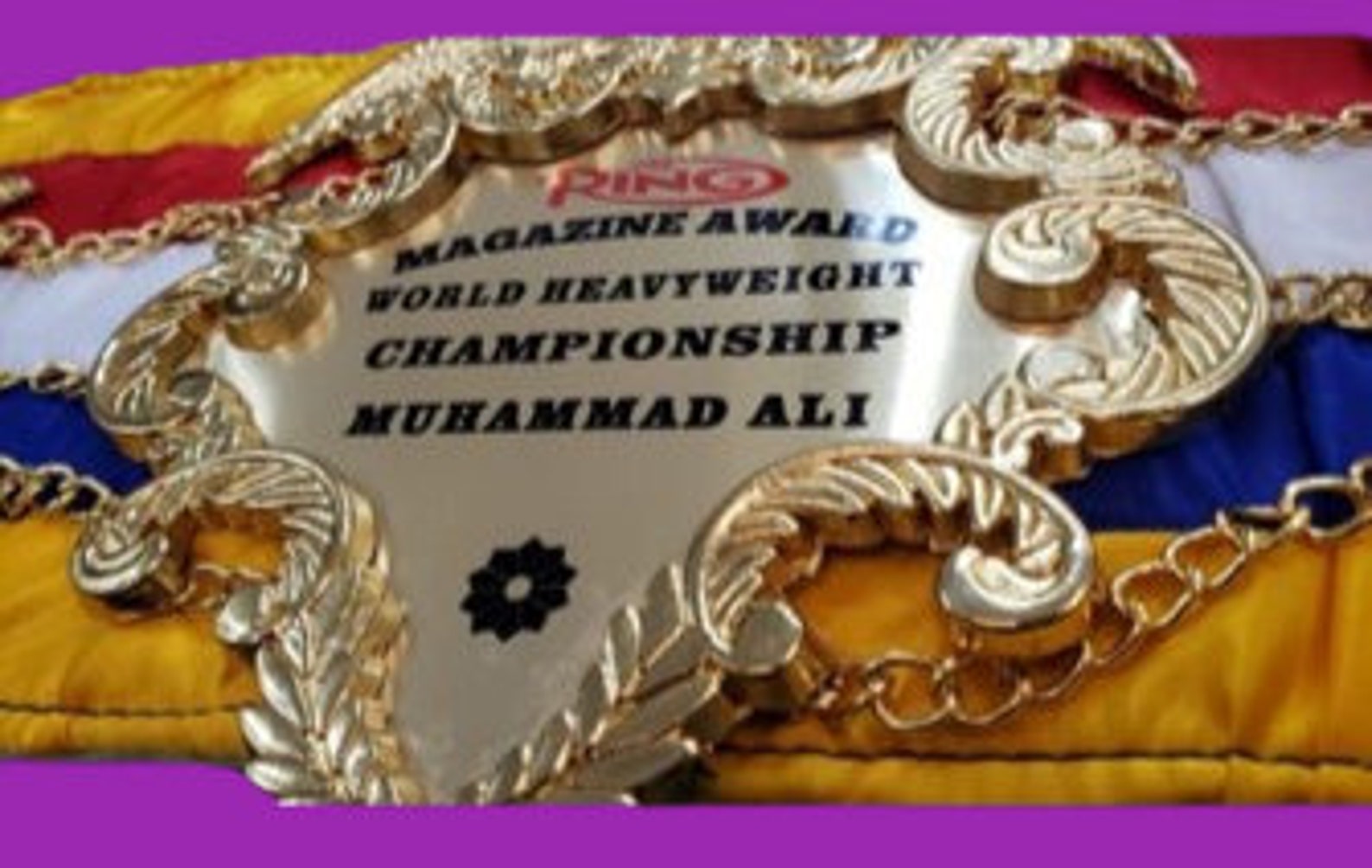 Muhammad Ali Ring Magazine Award Championship Title Belt - Etsy