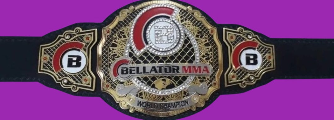 MMA BELLATOR WORLD Championship Title Belt - Etsy