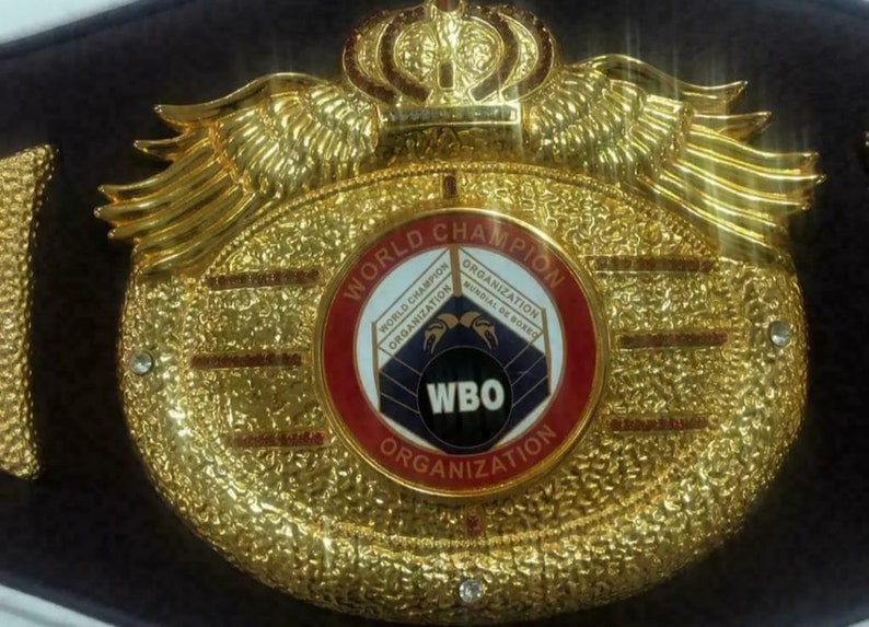 WORLD BOXING ORGANIZATION Championship Title Belt - Etsy