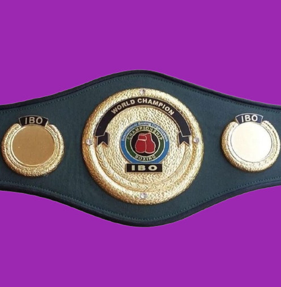 INTERNATIONAL BOXING ORGANIZATION World Championship Title Belt - Etsy