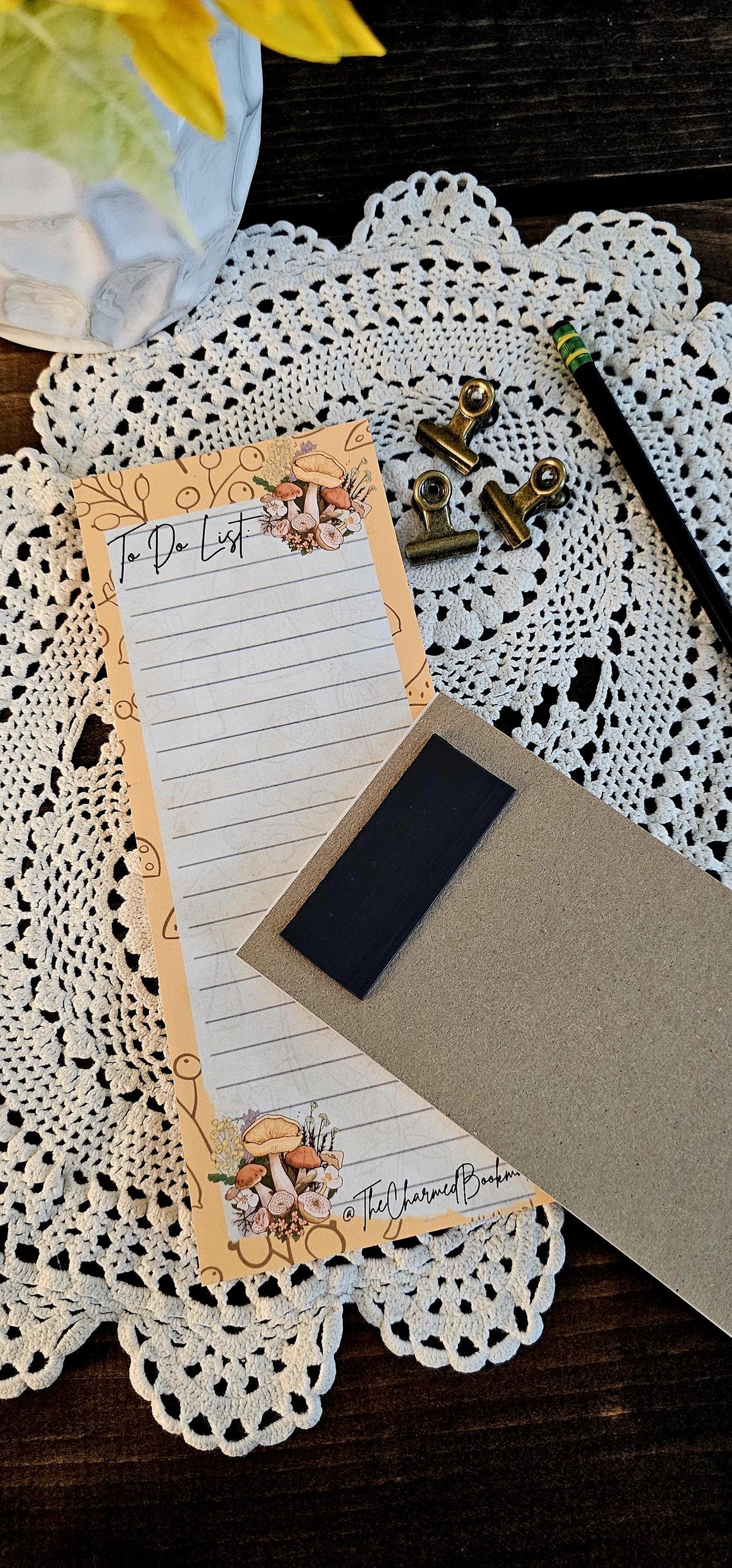 Cottagecore Collection Set Design 1, Includes 2 Postcards & 2 Magnetic ...