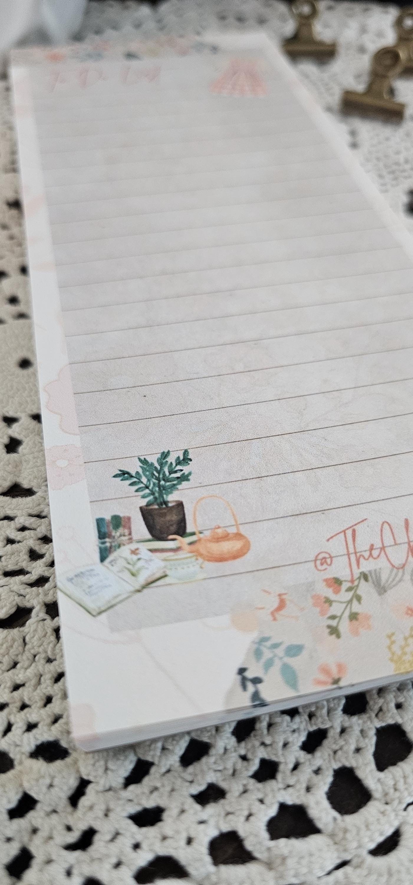 Cottagecore Collection Set Design 5, Includes 2 Postcards & 2 Magnetic ...