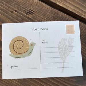 Cottagecore Collection Set Design 3, Includes 2 Postcards & 2 Magnetic ...