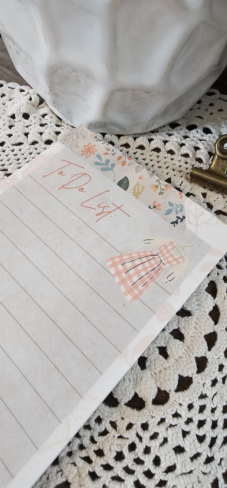 Cottagecore Collection Set Design 5, Includes 2 Postcards & 2 Magnetic ...