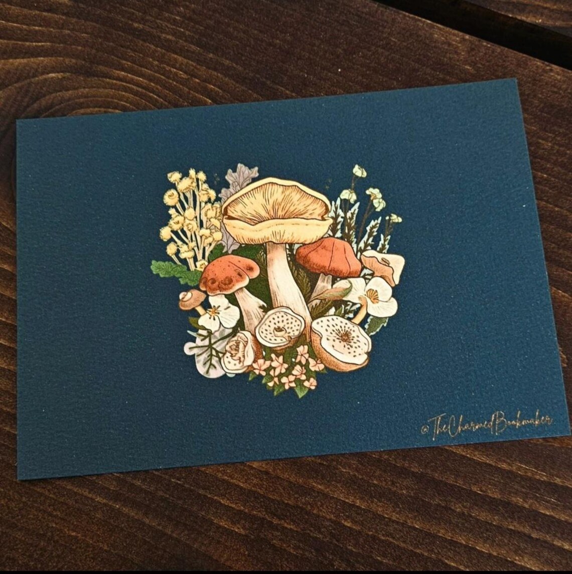 Cottagecore Collection Set Design 1, Includes 2 Postcards & 2 Magnetic ...