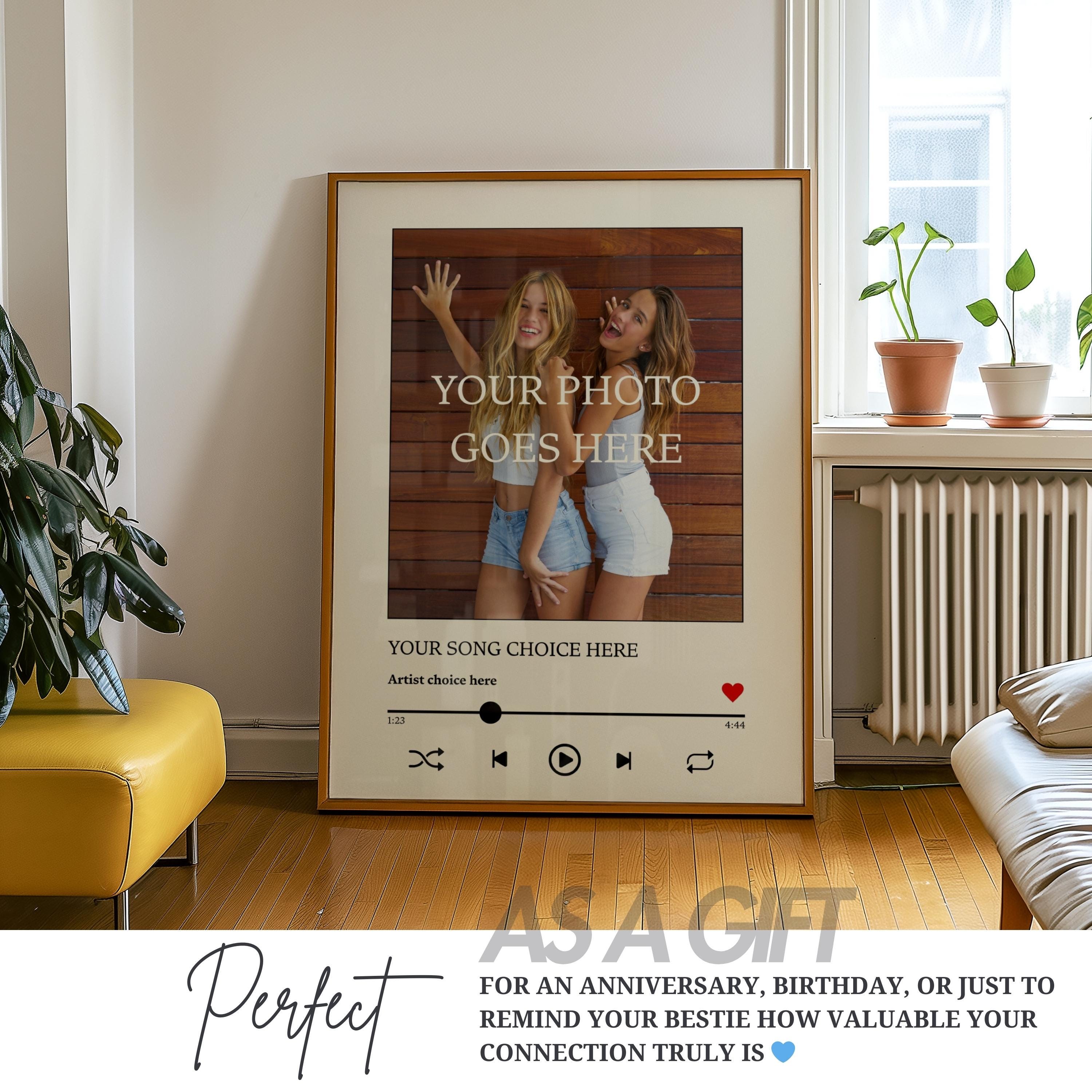 Custom Song Poster Printable Album Poster Black, Spotify Song ...