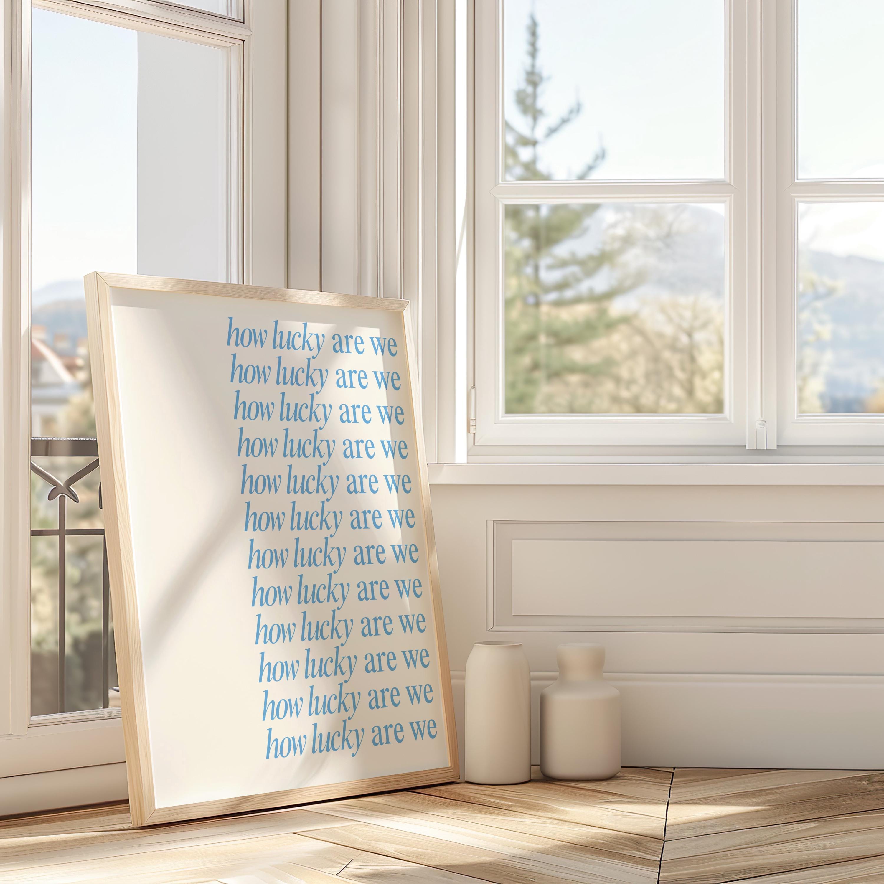 Beachy Wall Art Set of 3 Light Blue Christian Coastal Wall Art ...