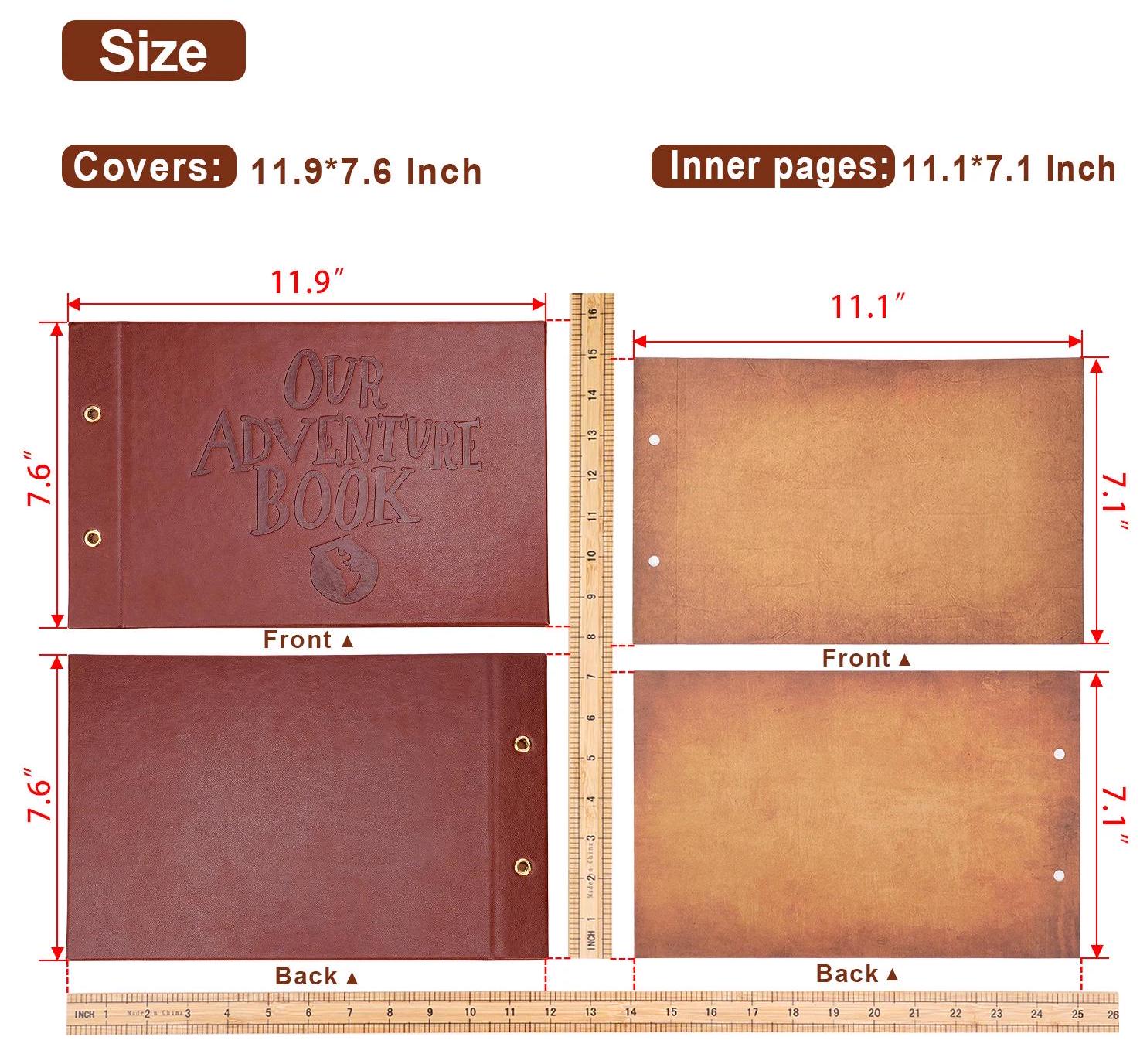 Our Adventure Book, DIA Adventure Photo Album, Memory Album Book ...