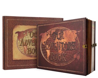 Our Adventure Book, DIA Adventure Photo Album, Memory Album Book ...