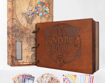 Our Adventure Book, DIA Adventure Photo Album, Memory Album Book ...