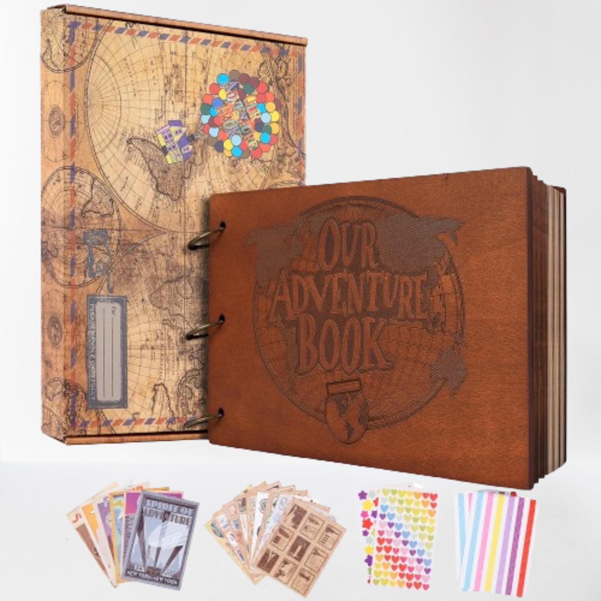 Our Adventure Book, DIA Adventure Photo Album, Memory Album Book ...
