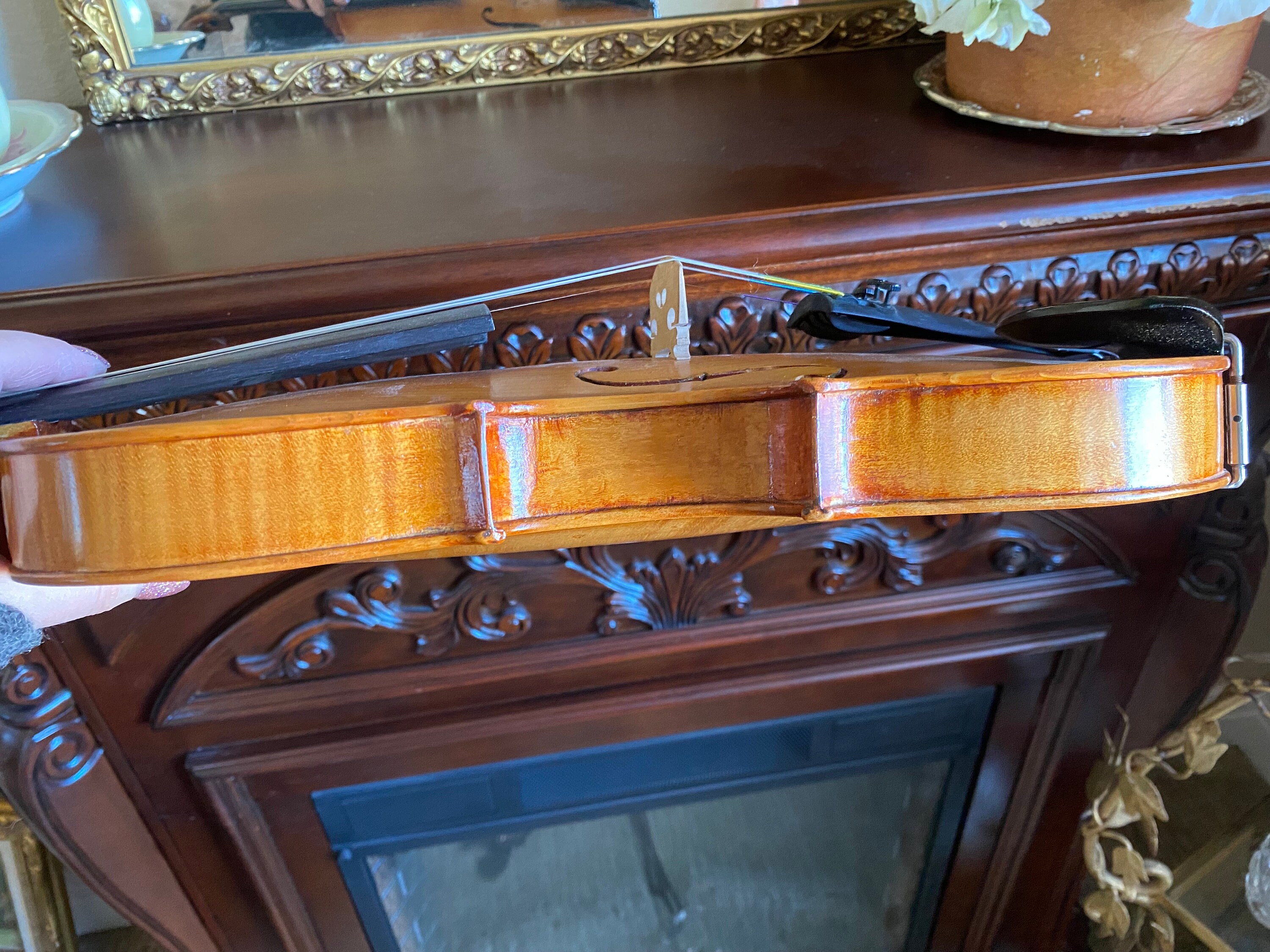 Antique German Violin Antonius Stradivarius Reproduction 1800s - Etsy