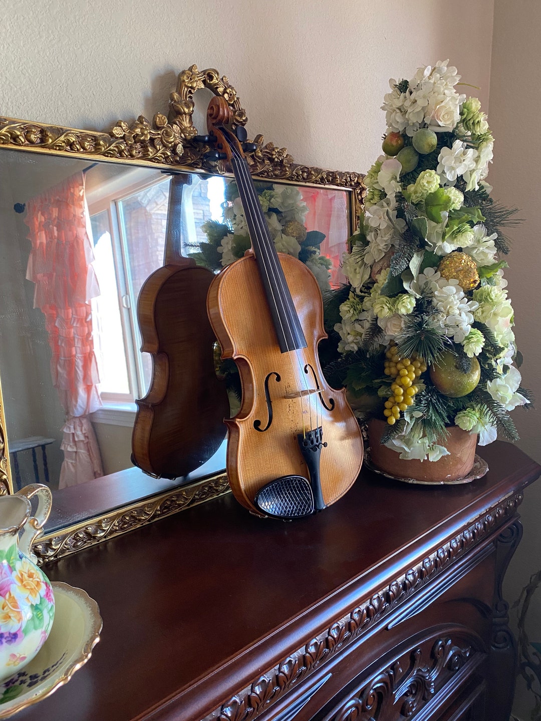 Antique German Violin- Antonius Stradivarius Reproduction 1800’s - Etsy
