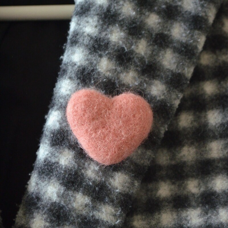 Needle Felted Brooch - Etsy