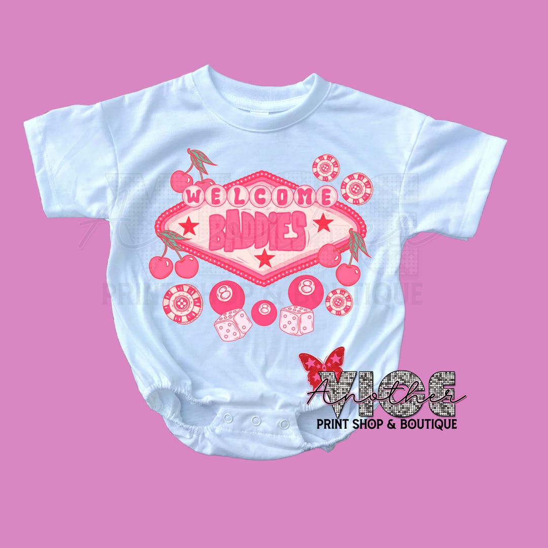 Welcome Baddie, Bubble Romper, Baggy Baby Romper, Baby Outfit, Onesie ...