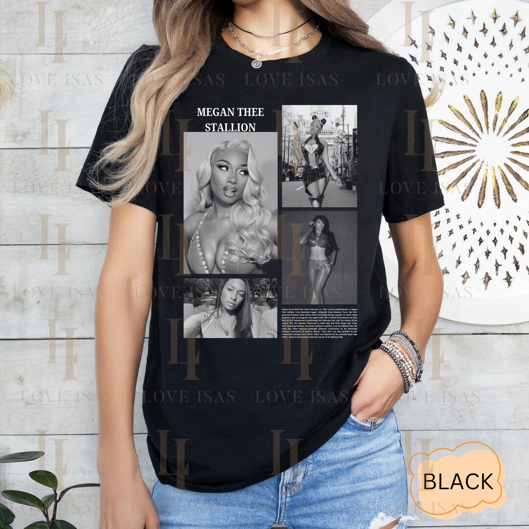 Vintage Megan Thee Stallion Shirt,megan Thee Stallion Tour Shirt 2024 ...