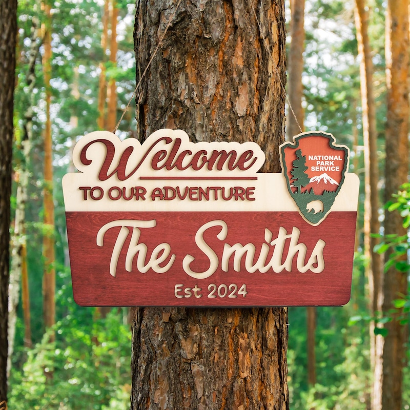 National Park Sign - Etsy