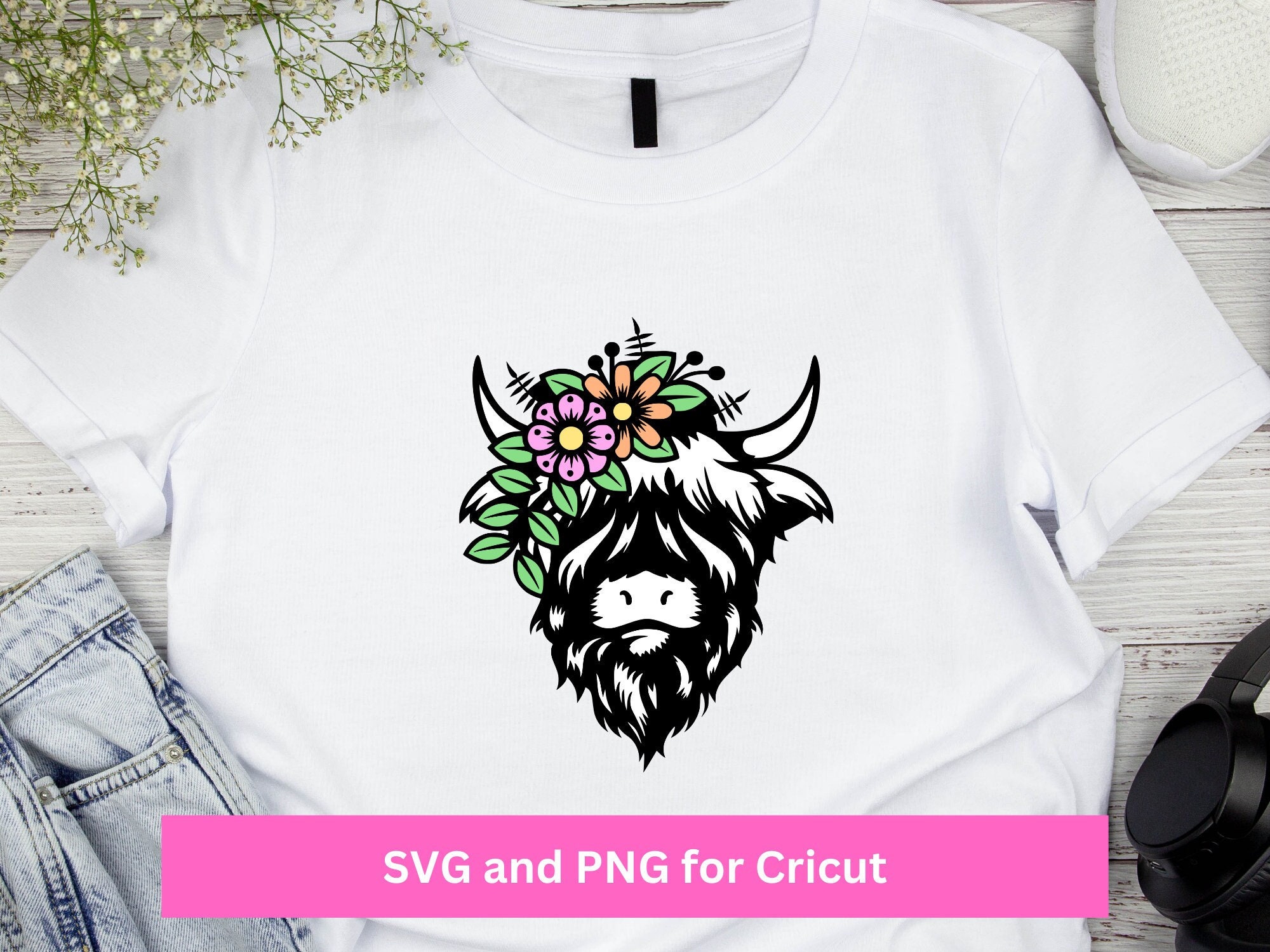 Highland Cow SVG, Highland Cow PNG, Cow Svg - Etsy