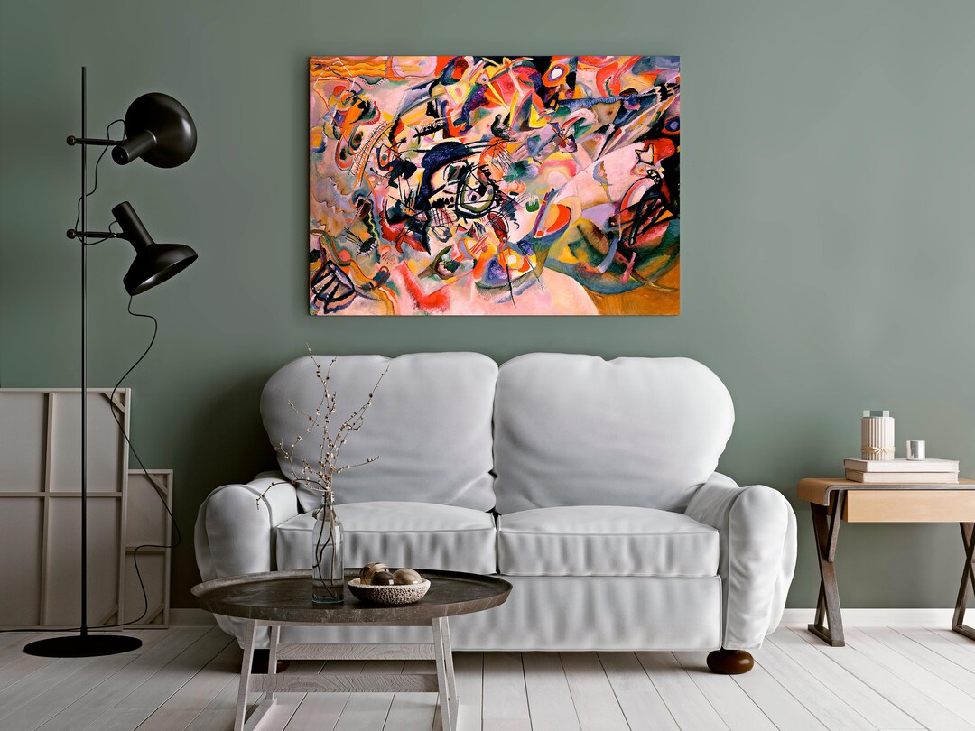 Wassily Kandinsky Composition VI Canvas/poster Art Reproduction ...