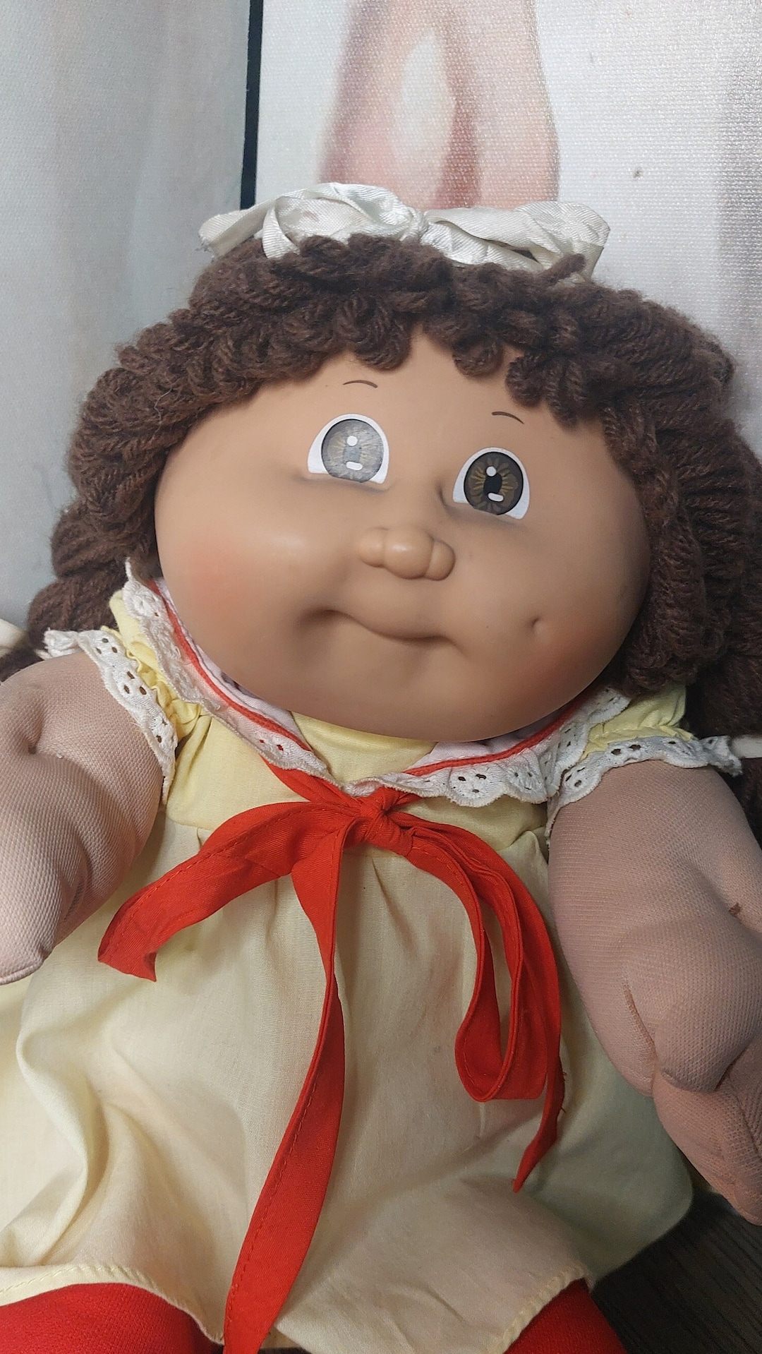 Vintage 1978 1982 Cabbage Patch Girl Doll W Brown Hair Brown Eyes - Etsy