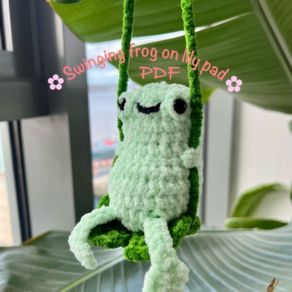 Crochet Swinging Frog Pattern - Etsy