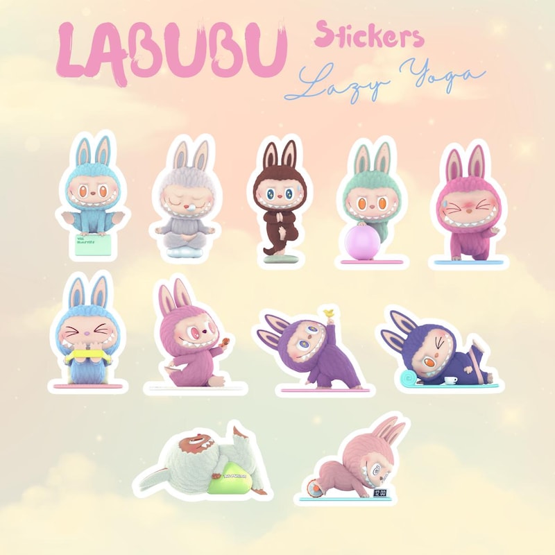 Labubu Clipart Prints - Etsy