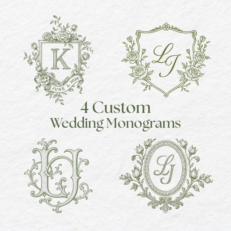 Wedding Crest - Etsy