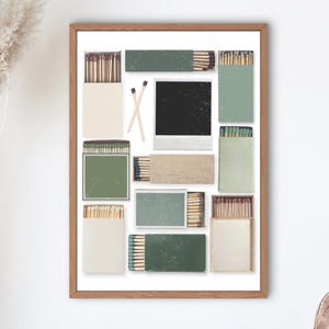 Vintage Blank Matchbox Template Digital Download - Etsy