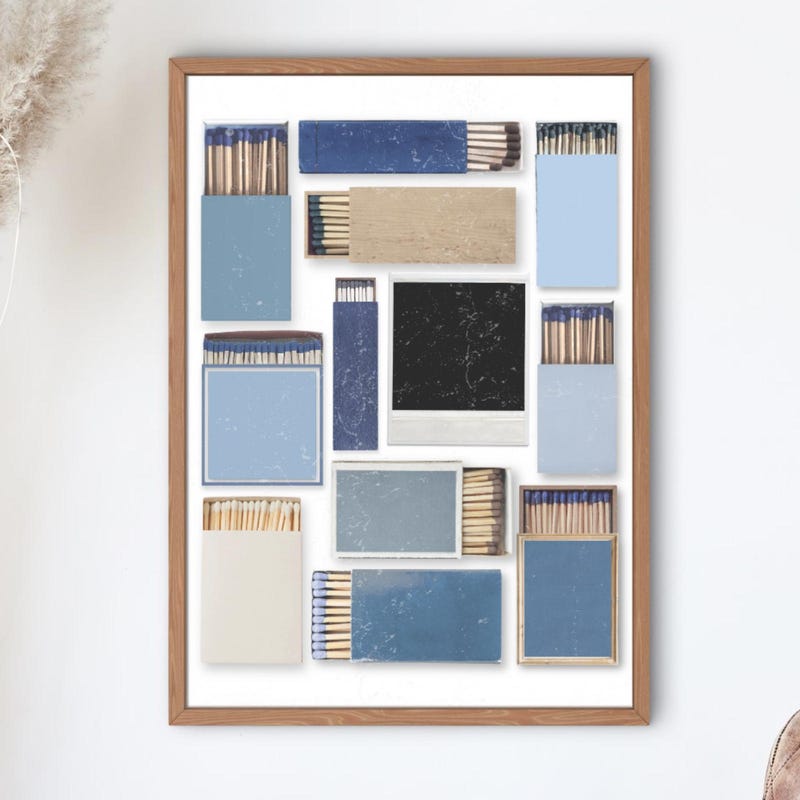 Blank Match Box - Etsy