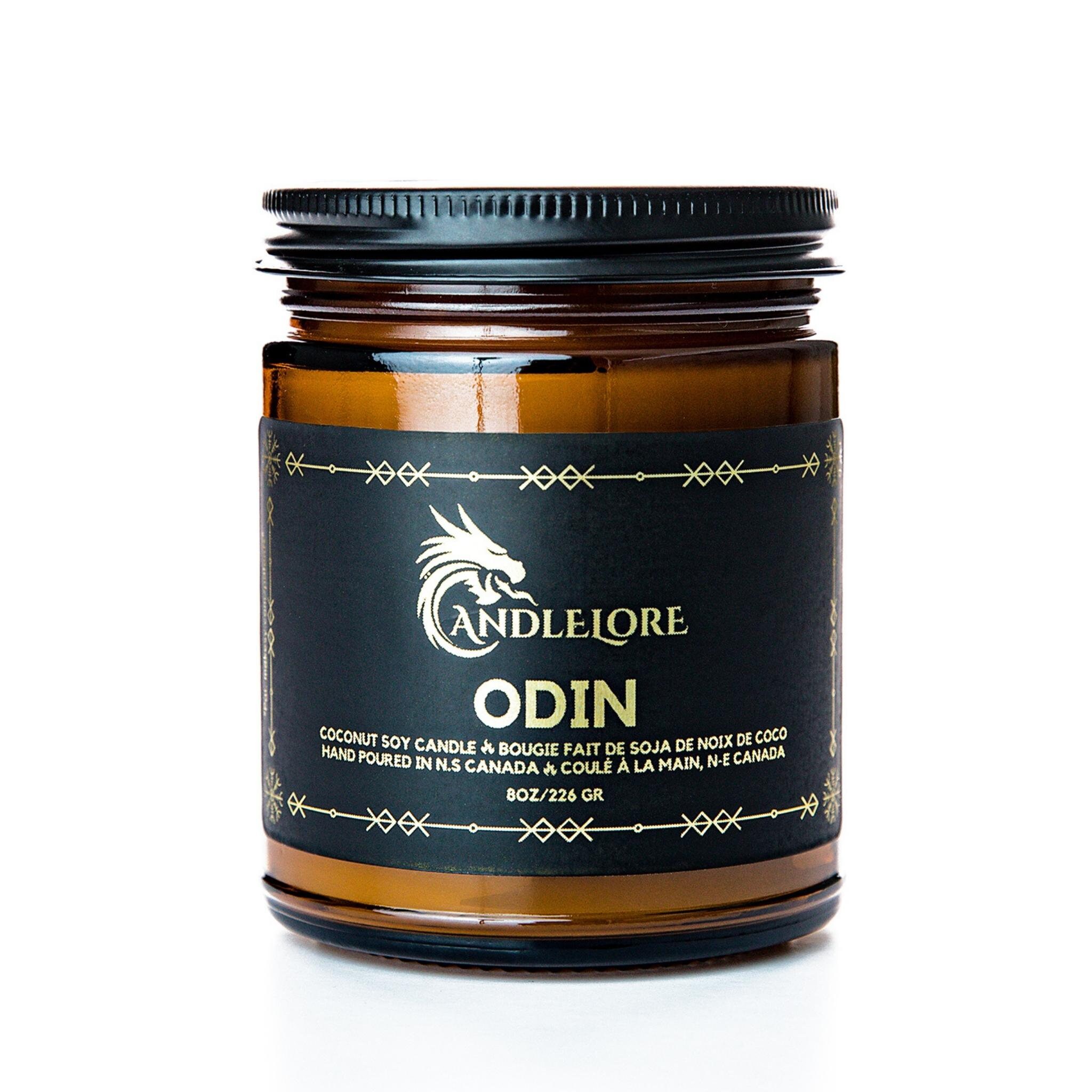 Odin Norse Mythology Candle, the All Father Themed Candle, Viking God ...