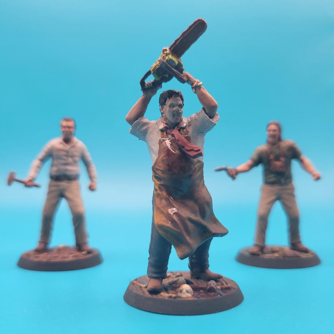 Custom Commission the Texas Chainsaw Massacre Slaughterhouse by Funkogames Fully Painted Plus ...