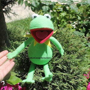 Kermit the Frog Crochet Pdf Pattern - Etsy