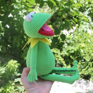 Kermit the Frog Crochet Pdf Pattern - Etsy