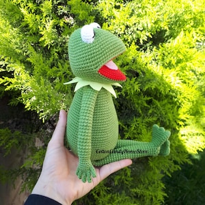 Kermit the Frog Crochet Pdf Pattern - Etsy