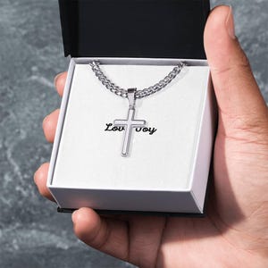 Love Joy Cross Necklace - Etsy